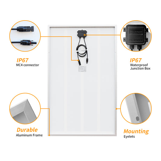 Xinpuguang 150 Watt 12 Volt Solar Panel Kit – Xinpuguang Solar
